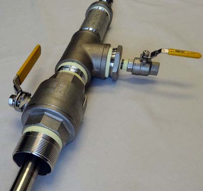 HOT-TAP Valve Retraction Assemblies for industrial