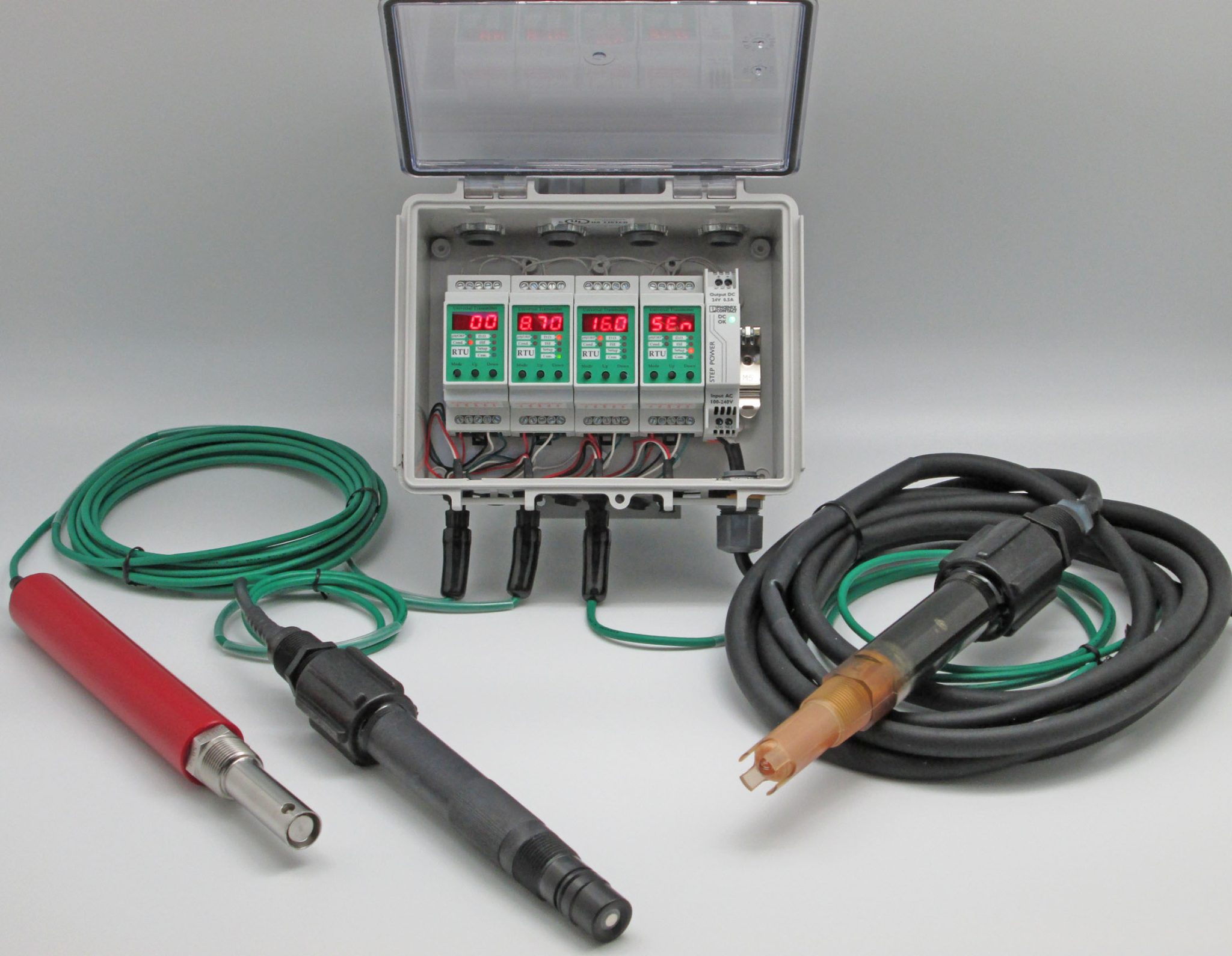 Touchscreen Controllers forpH, ORP, ISE, EC & DO Sensors