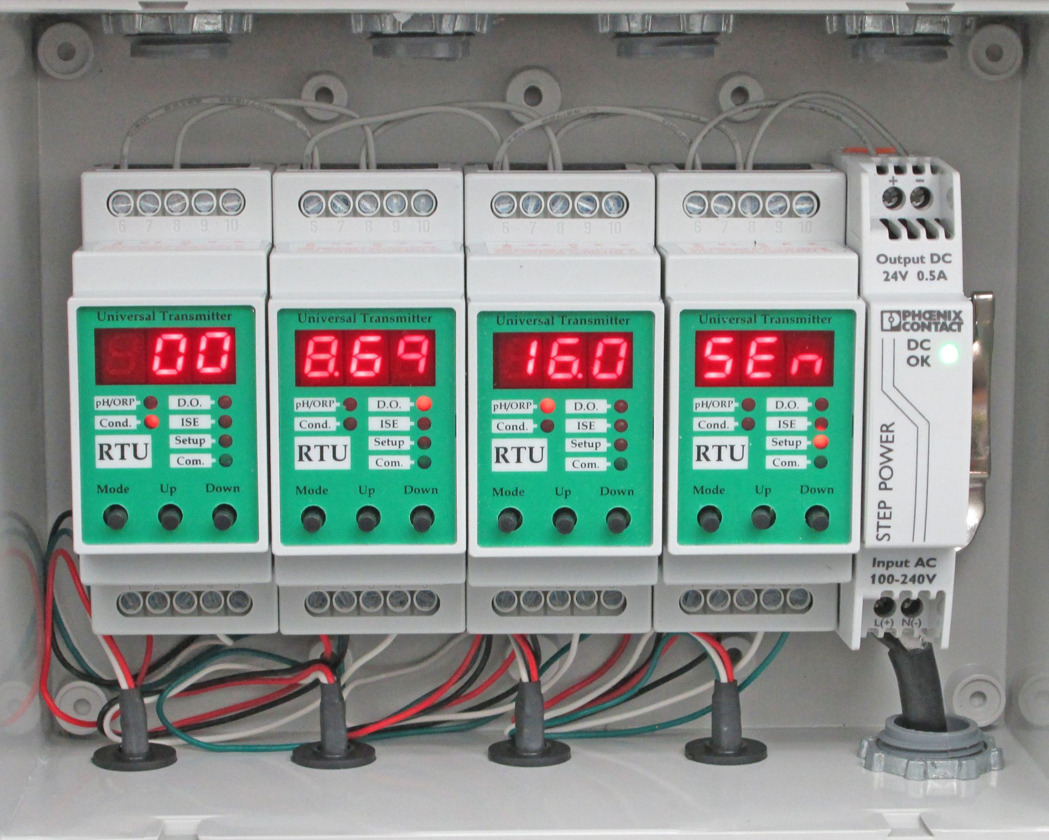 Touchscreen Controllers forpH, ORP, ISE, EC & DO Sensors