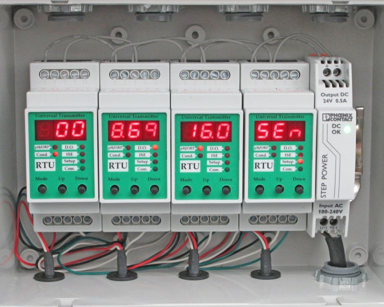 Touchscreen Controllers forpH, ORP, ISE, EC & DO Sensors