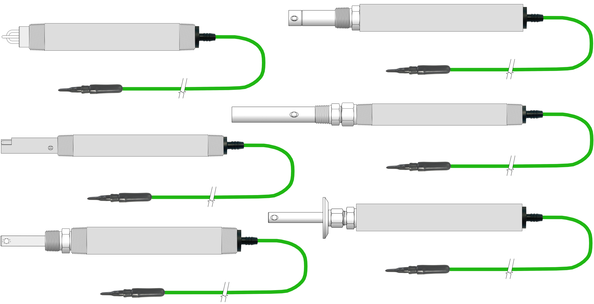 Smart Digital HiQDT MODBUS RTU Conductivity (EC) Sensors